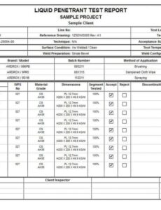Inspection Report Template Xls (4) - PROFESSIONAL TEMPLATES ...