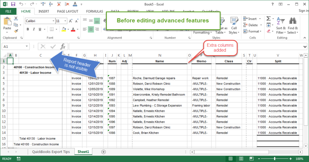 Export Report Template Quickbooks (6) - PROFESSIONAL TEMPLATES ...