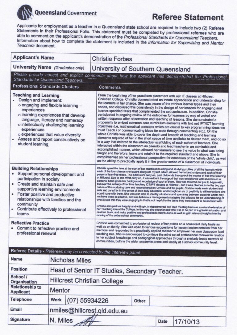 Referee Report Template Queensland Health (8) - PROFESSIONAL TEMPLATES ... Referee Report Template Queensland Health (8) - PROFESSIONAL TEMPLATES ...