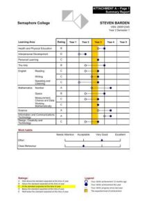 Report Template Primary School (4) - PROFESSIONAL TEMPLATES ...