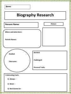 Research Report Template 4th Grade (2) - PROFESSIONAL TEMPLATES ...