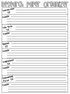 Research Report Template 4th Grade (4) - PROFESSIONAL TEMPLATES ...