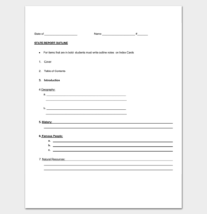 Research Report Template 5th Grade (3) - PROFESSIONAL TEMPLATES ...